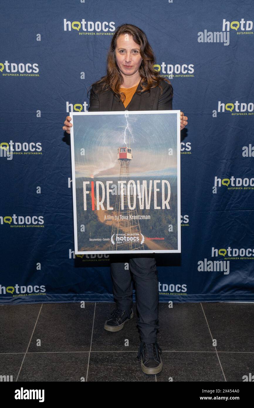Tova Krentzman attends "Fire Power" premiere, Hot Docs Film Festival at ...