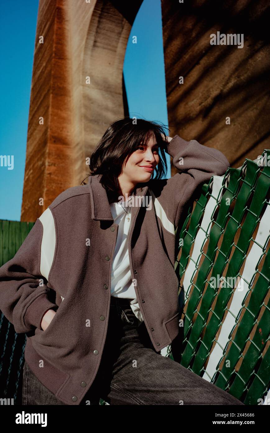 Young Asian American woman in New York Stock Photo - Alamy