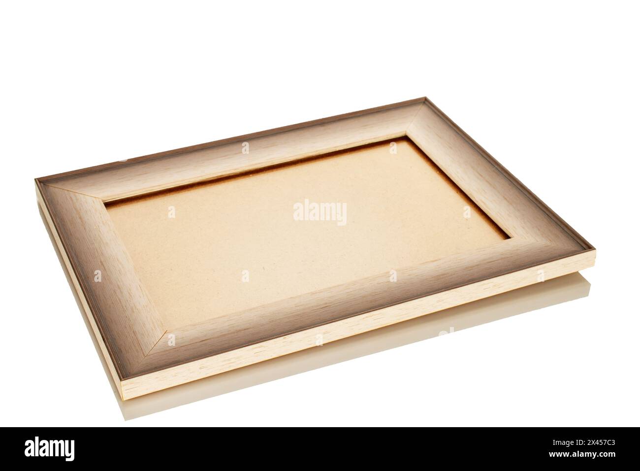 One photo frame, macro, isolated on a white background Stock Photo - Alamy