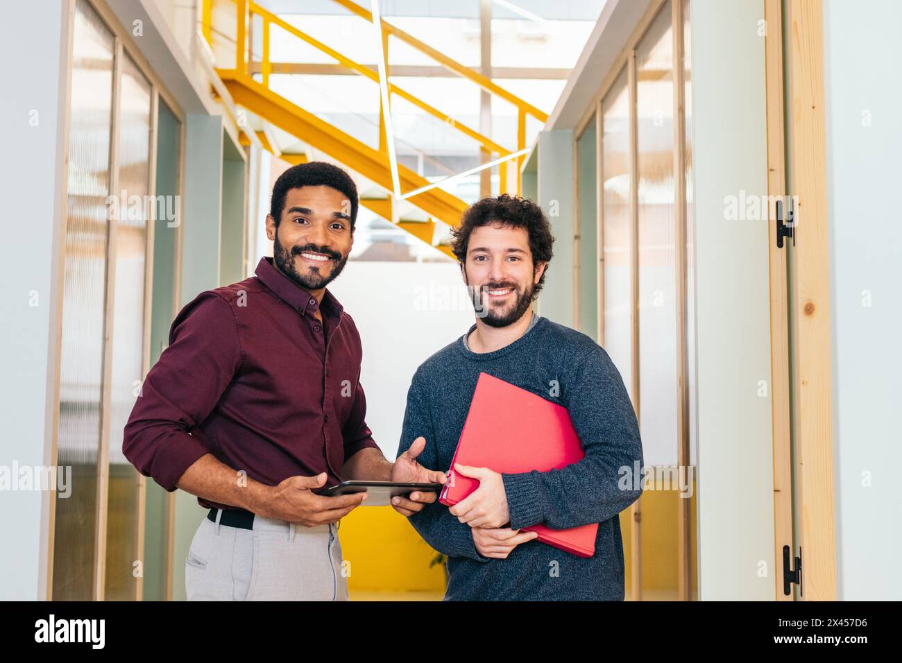 Business Community: A Photo of the Collaborative Work Environment Stock ...