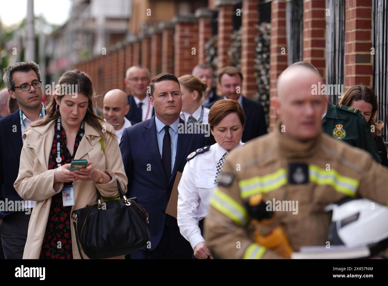 Shadow health secretary and the MP for Ilford North, Wes Streeting ...