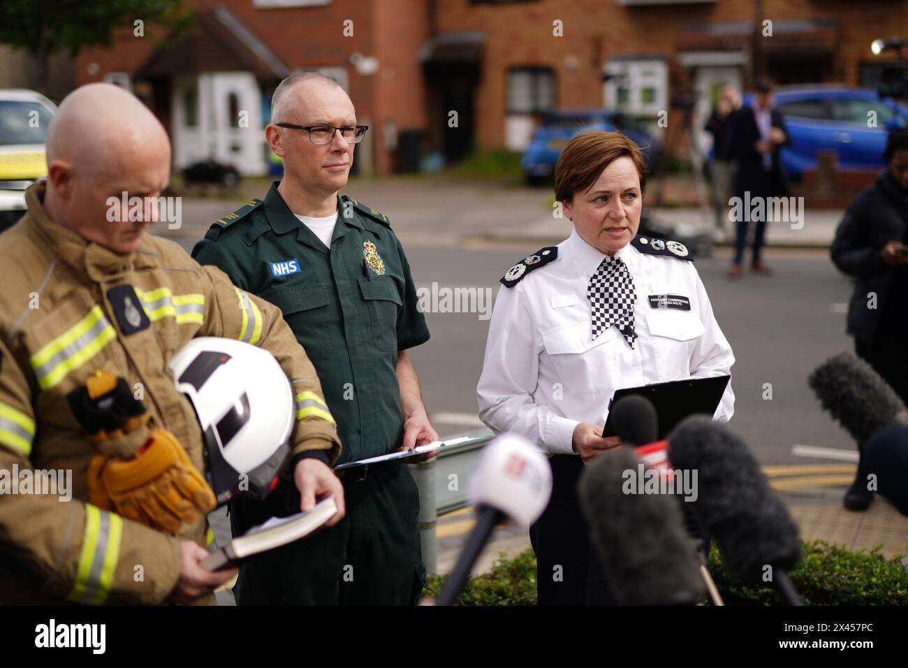 Metropolitan Police Assistant Commissioner Louisa Rolfe, speaking in ...
