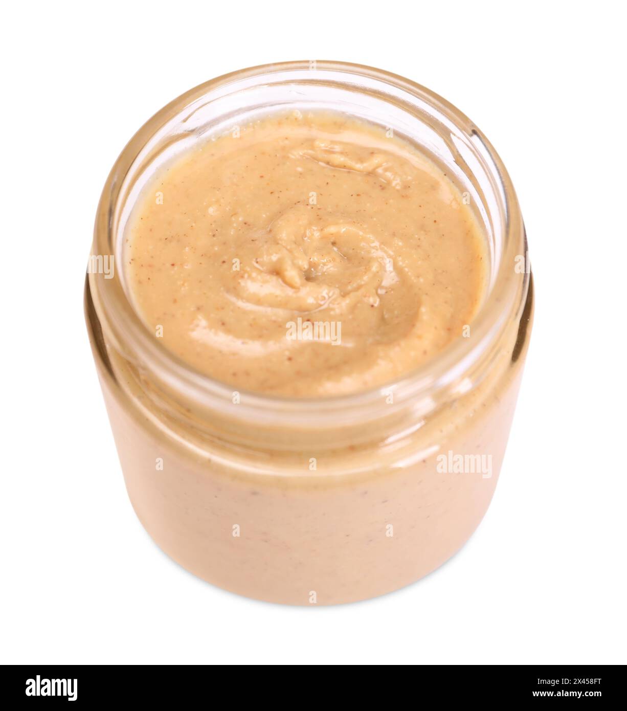 Homemade peanut paste on Cut Out Stock Images & Pictures - Alamy