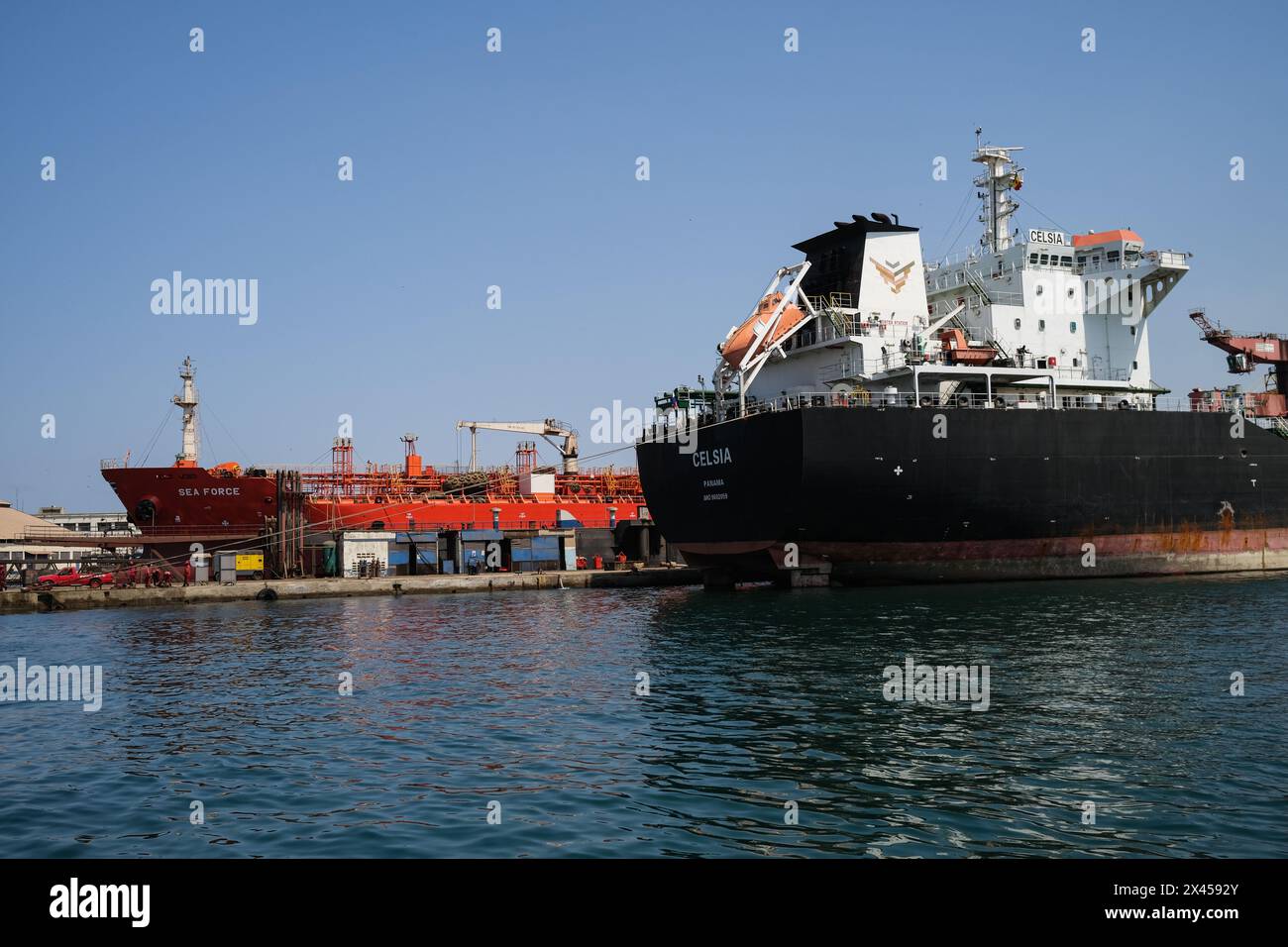 Nicolas Remene/Le Pictorium - The autonomous port of Dakar in, Senegal ...