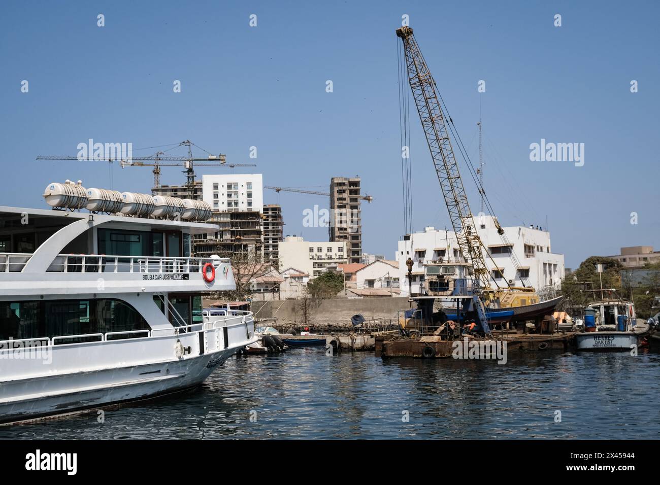 Dakar international maritime station cardinal hyacinthe thiando hi-res ...