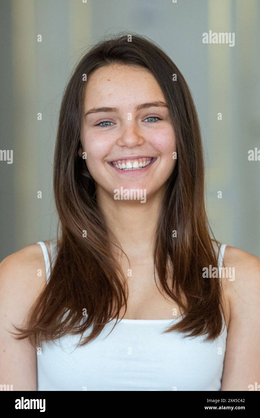 Paris, France. 30th Apr, 2024. Mallory Wanecque attending a Reception ...
