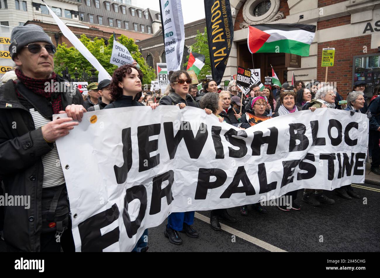 On April 27th thousands of people, many of them Jewish, gathered in ...