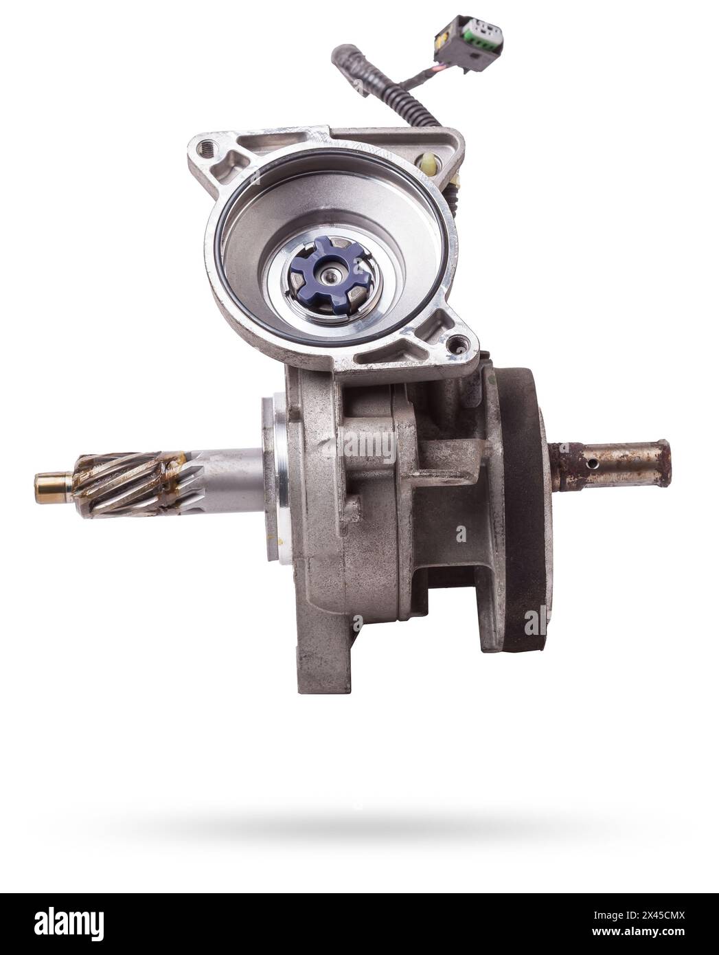 Car steering rack gearbox on a white isolated background. Catalog of ...
