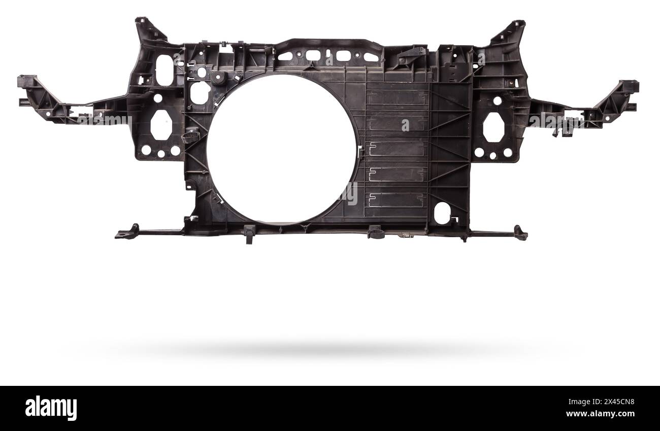 Plastic stiffener reinforcement for the front panel of the car black ...