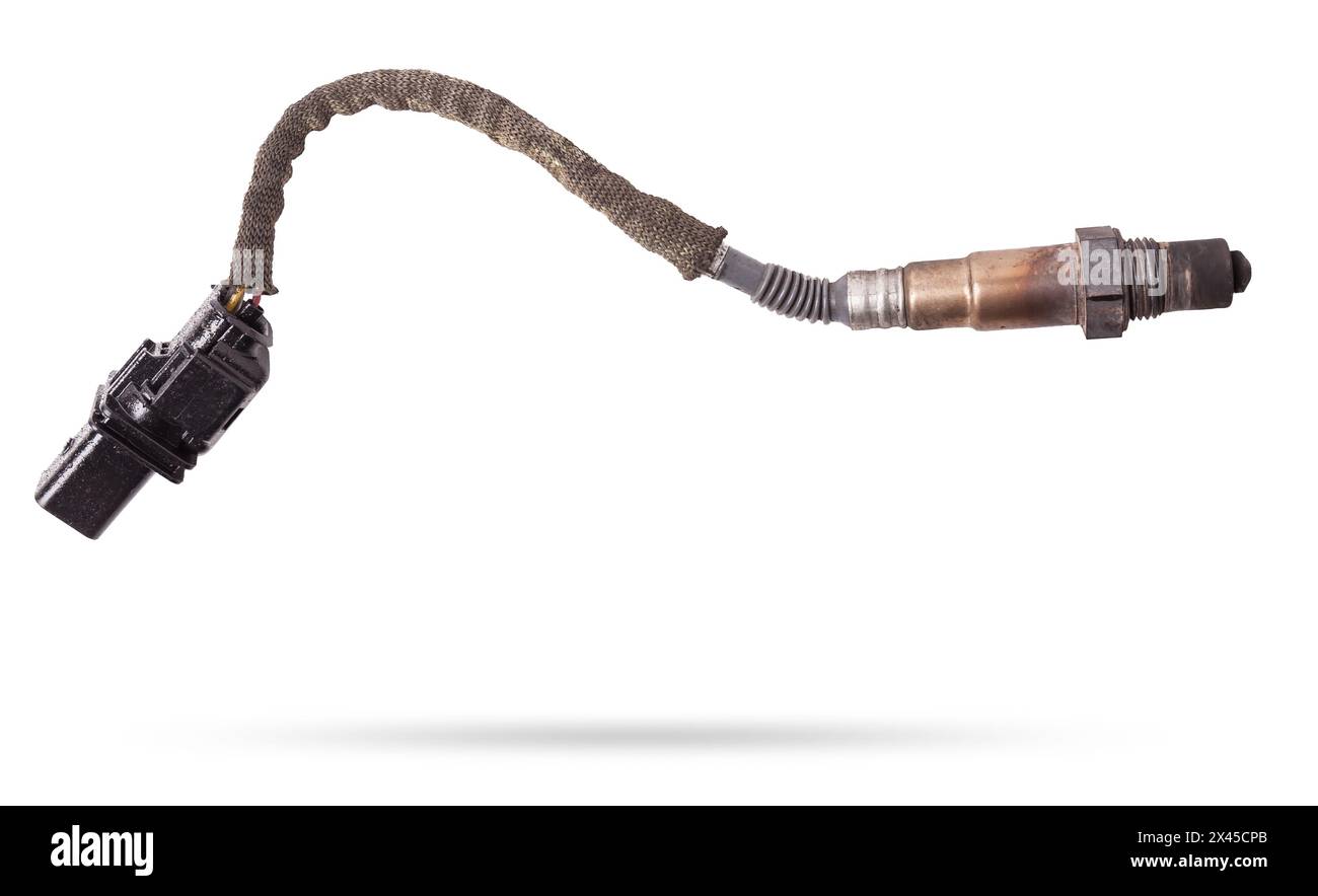 Lambda probe - oxygen sensor device designed to record tamount of ...