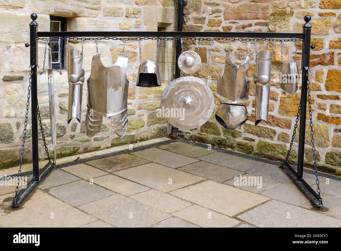 Dean Castle, Kilmarnock, Ayrshire, Scotland, UK. Dean Castle was ...