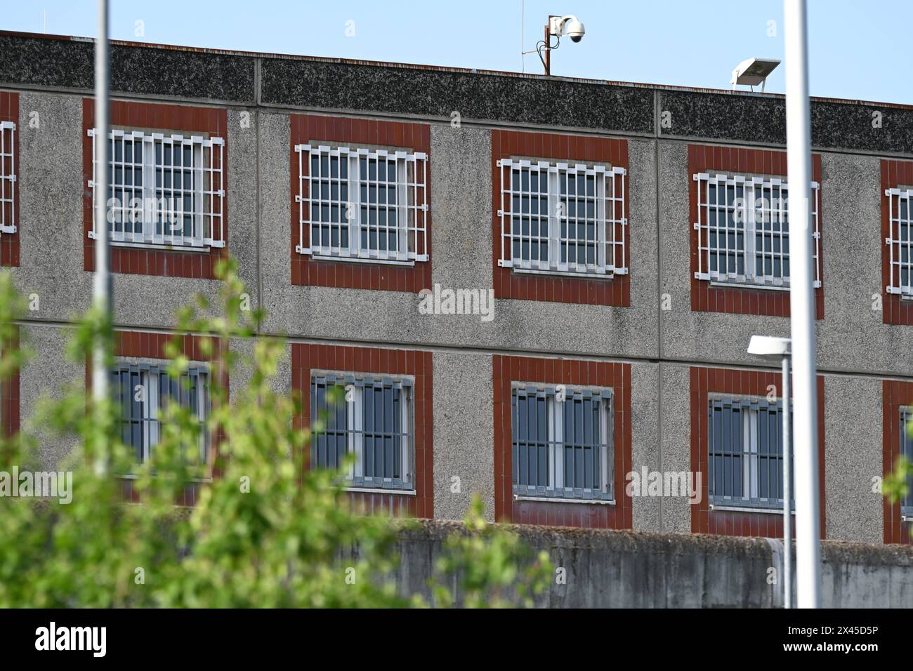Neubrandenburg, Germany. 30th Apr, 2024. The former prison (JVA) on the ...