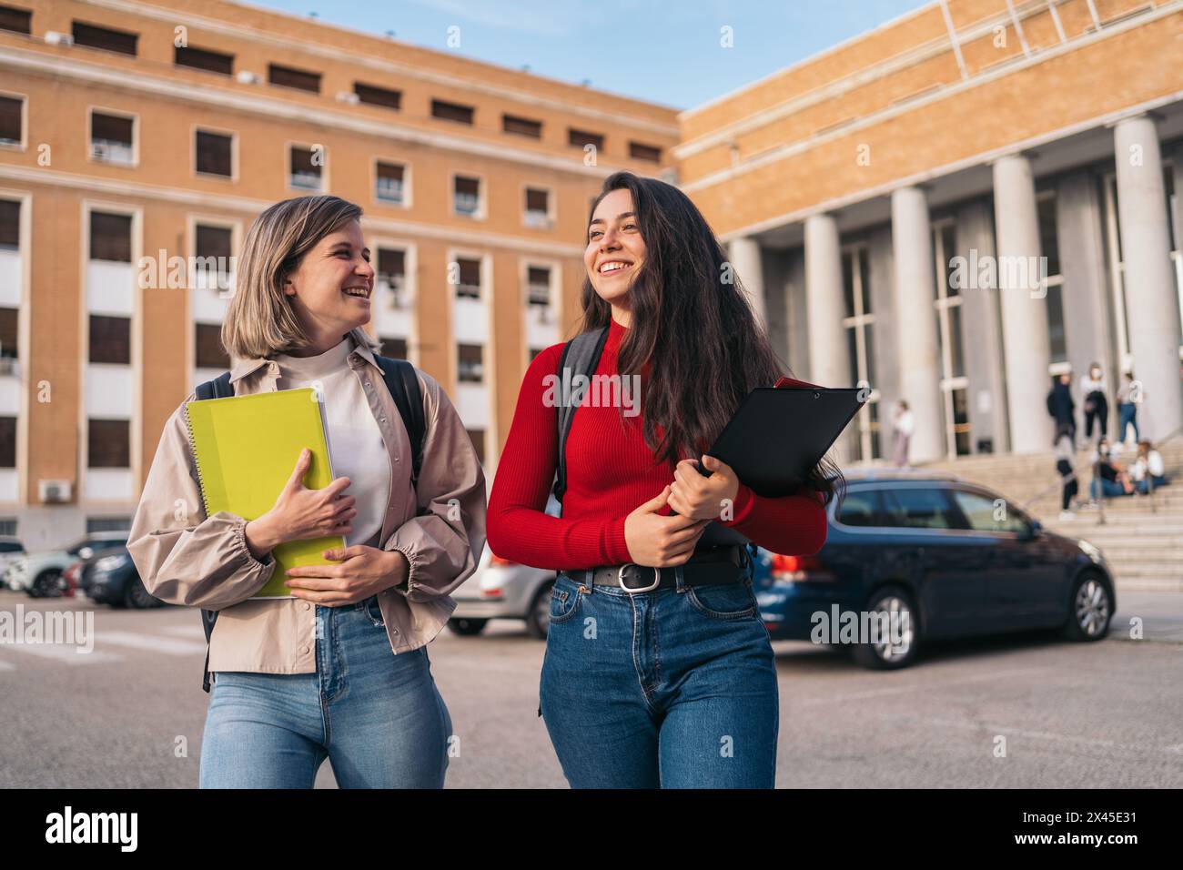 Student leaving class hi-res stock photography and images - Alamy