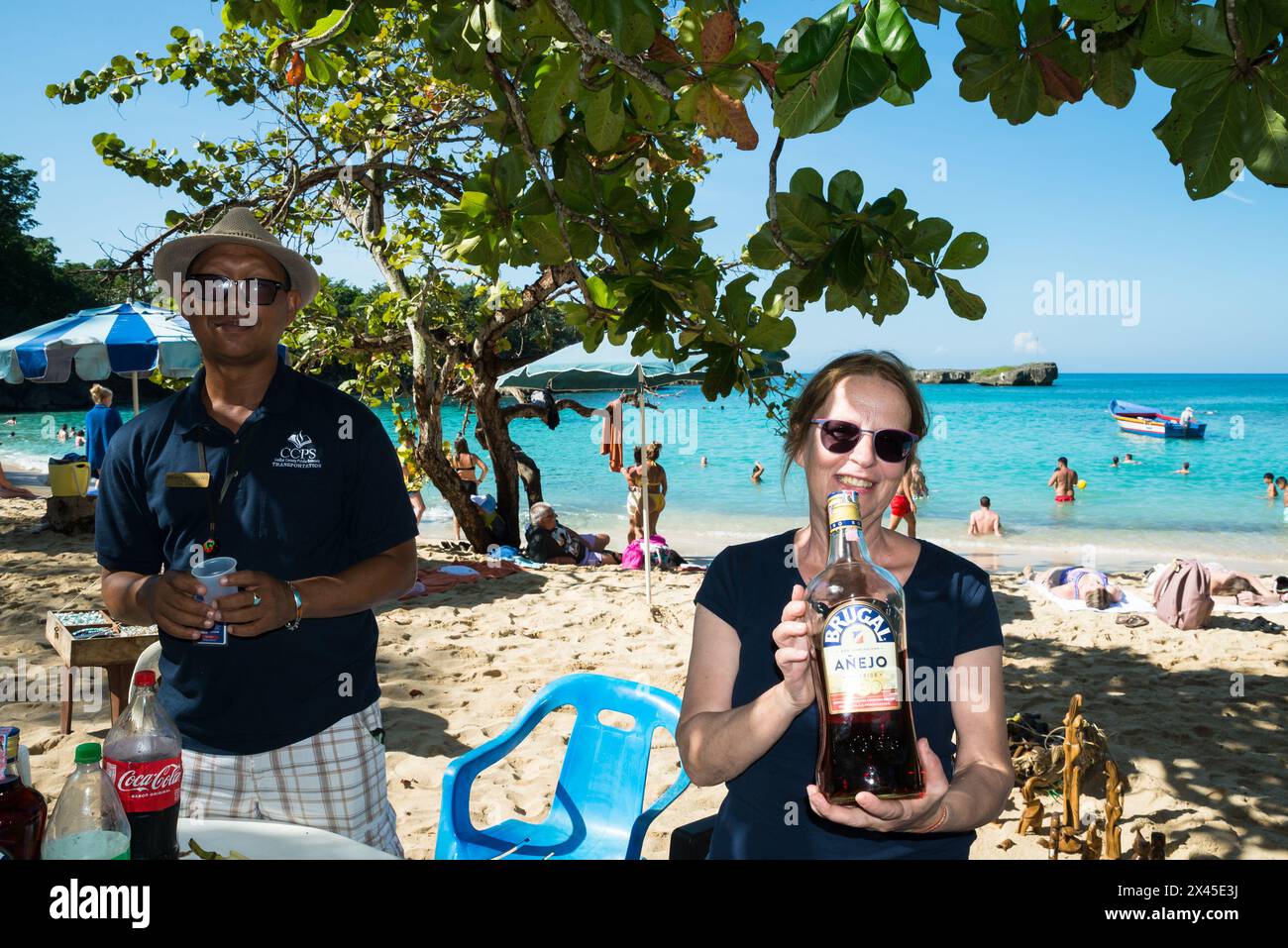 Playa Caleton, Dominican Republic Stock Photo - Alamy