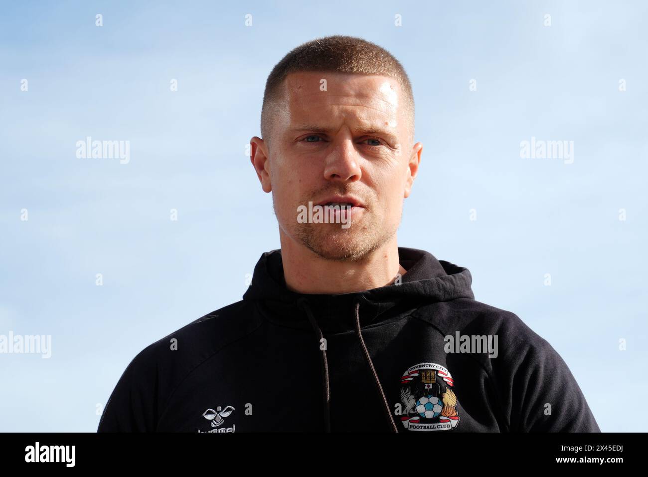 Coventry City's Jake Bidwell arrives to the stadium ahead of the Sky ...