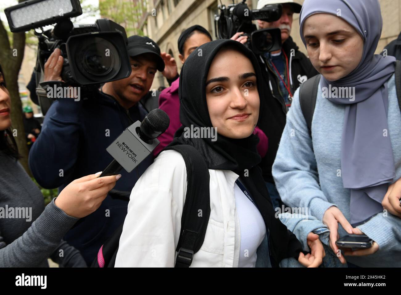 New York, New York, USA. 30th Apr, 2024. Columbia University pro ...