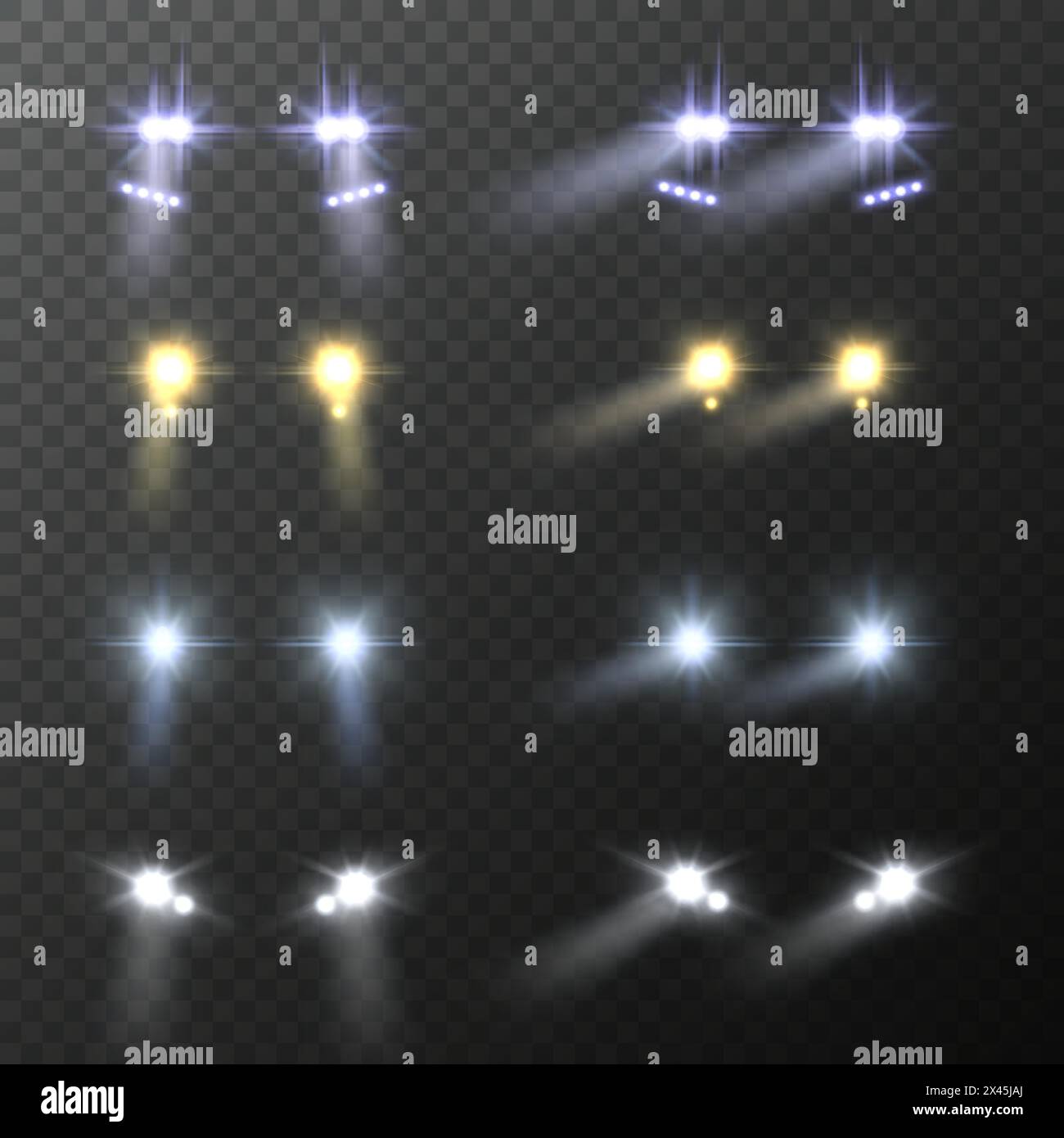 Spotlight roads Stock Vector Images - Alamy