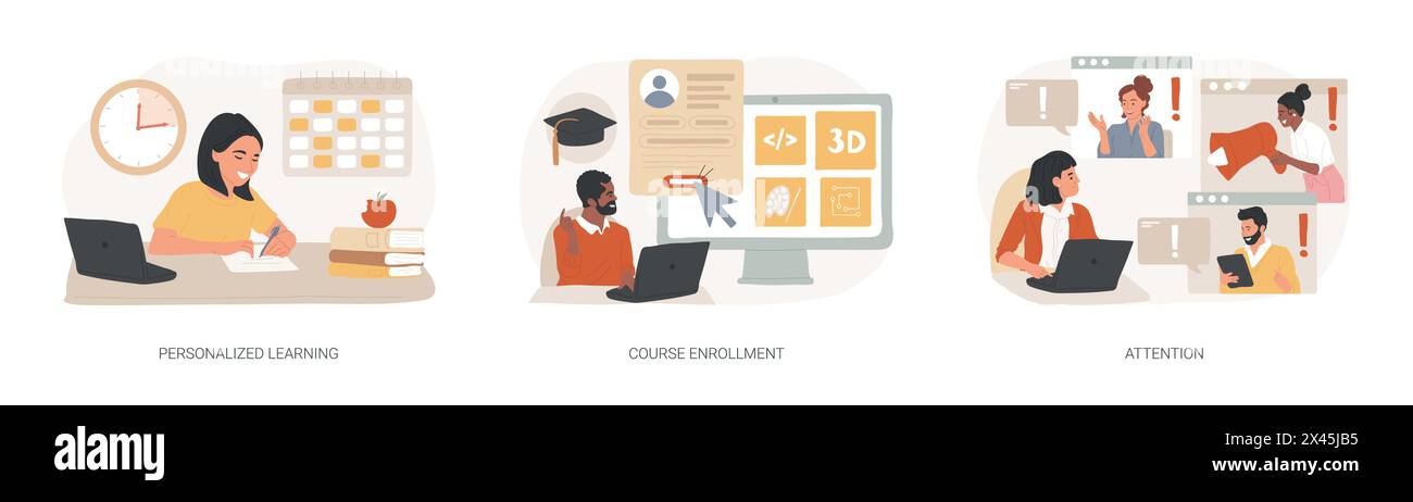 Enrollment note Stock Vector Images - Alamy