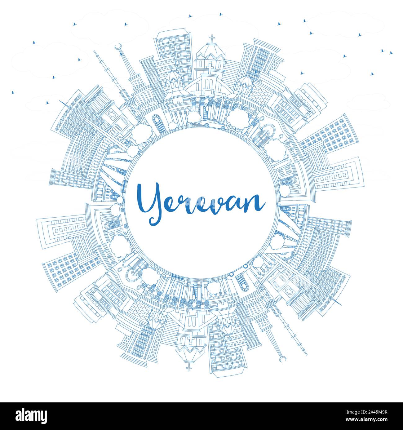 Armenian architecture Stock Vector Images - Alamy