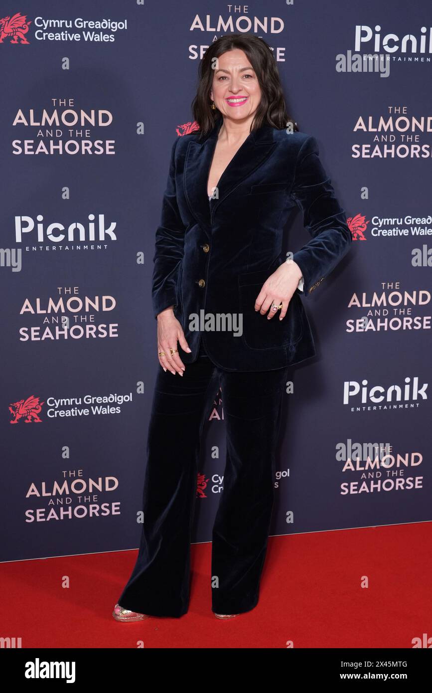 Jo Hartley attends the UK premiere of The Almond and the Seahorse at ...
