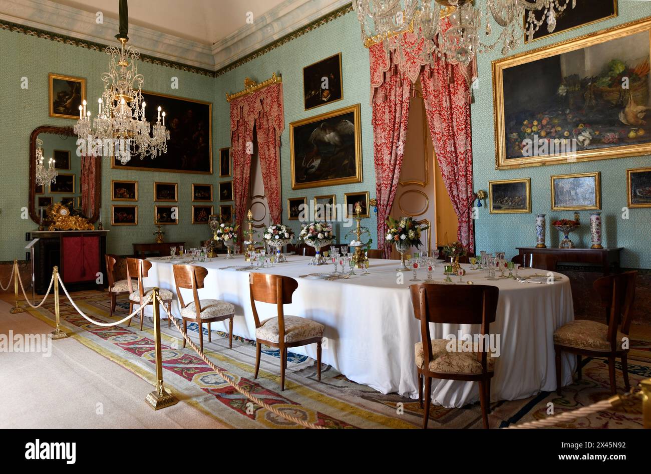 Palacio Real de Riofrio in Real Sitio de San Ildefonso (baroque, 18th ...