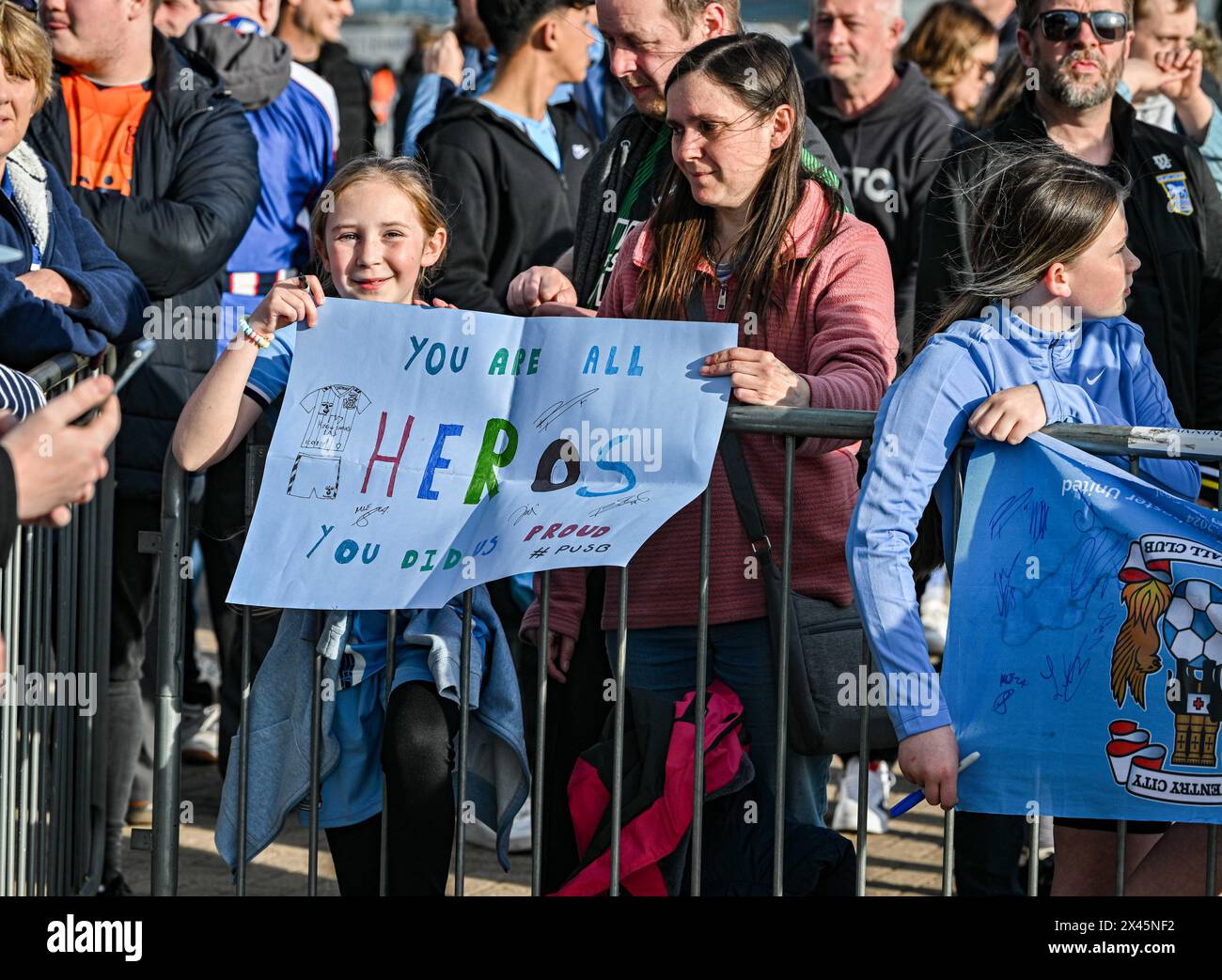 30th April 2024; Coventry Building Society Arena, Coventry, England ...