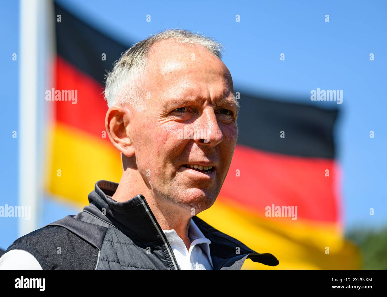 30 April 2024, Saxony, Weißkeißel: Jens Lehmann (CDU), Member of the ...