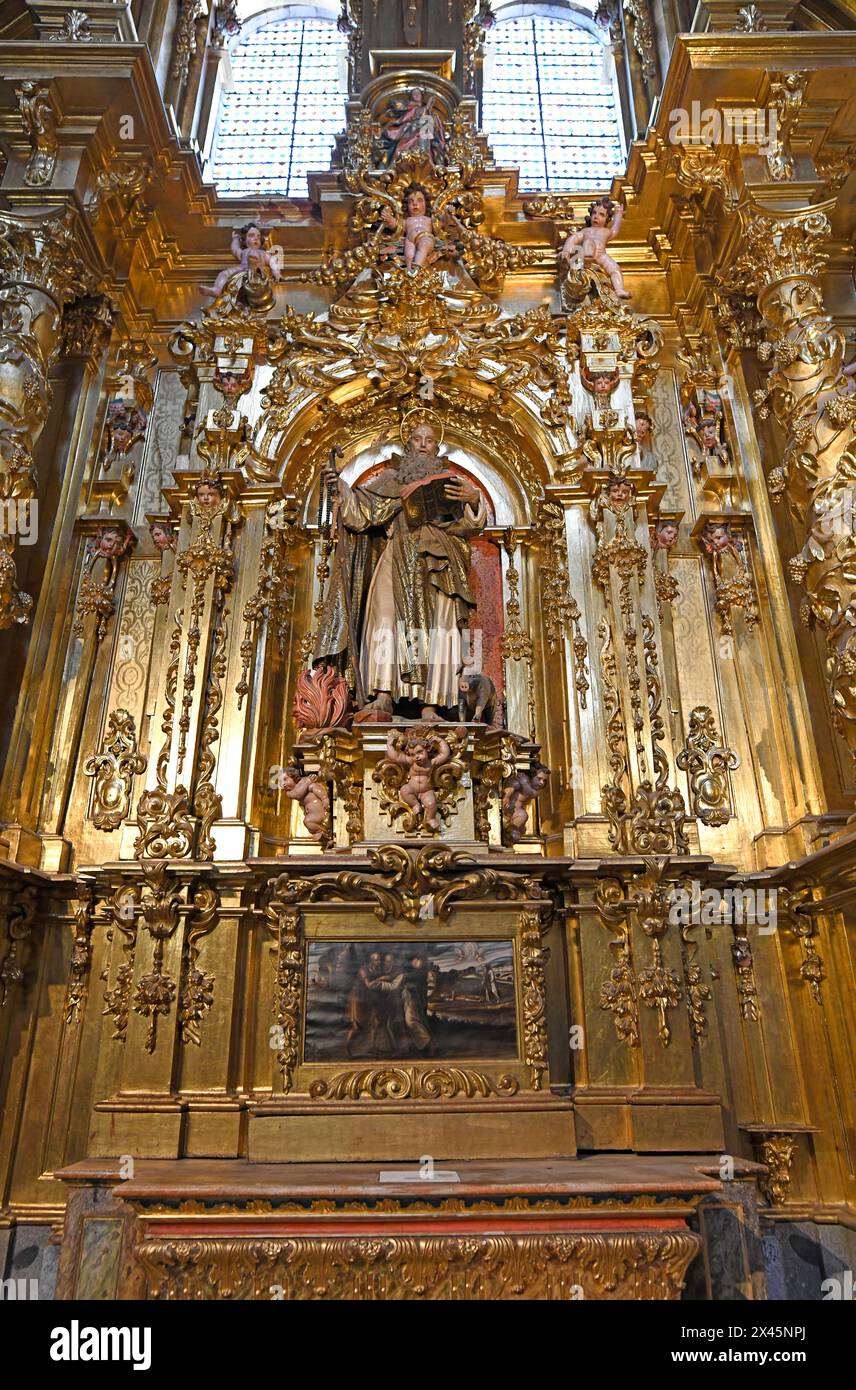 Segovia city, Cathedral (16th century, late gothic). Altarpiece in San ...