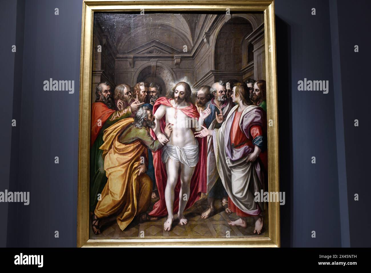 Segovia city, Cathedral (16th century, late gothic). Painting Hall ...