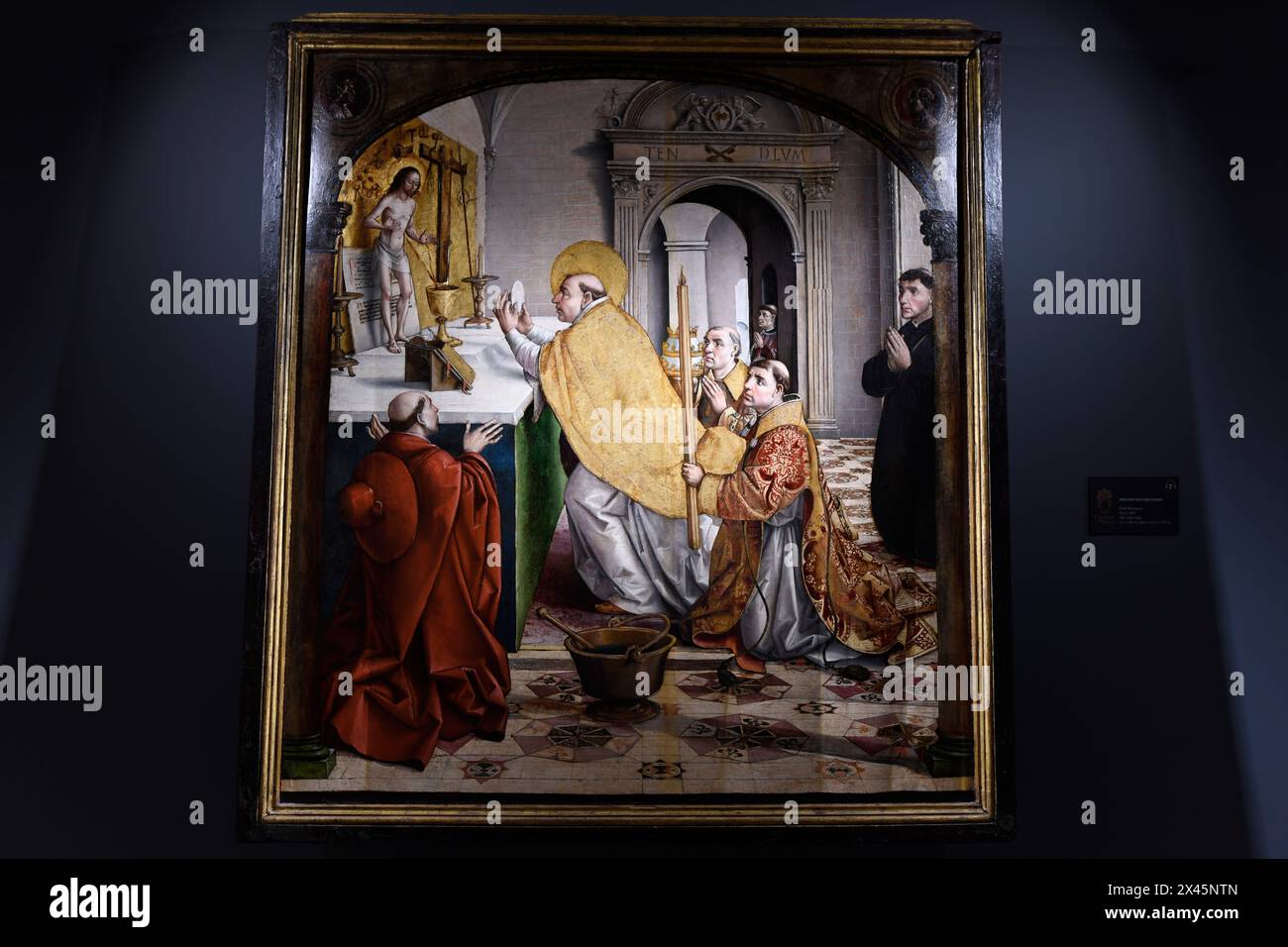 Segovia city, Cathedral (16th century, late gothic). Painting Hall ...