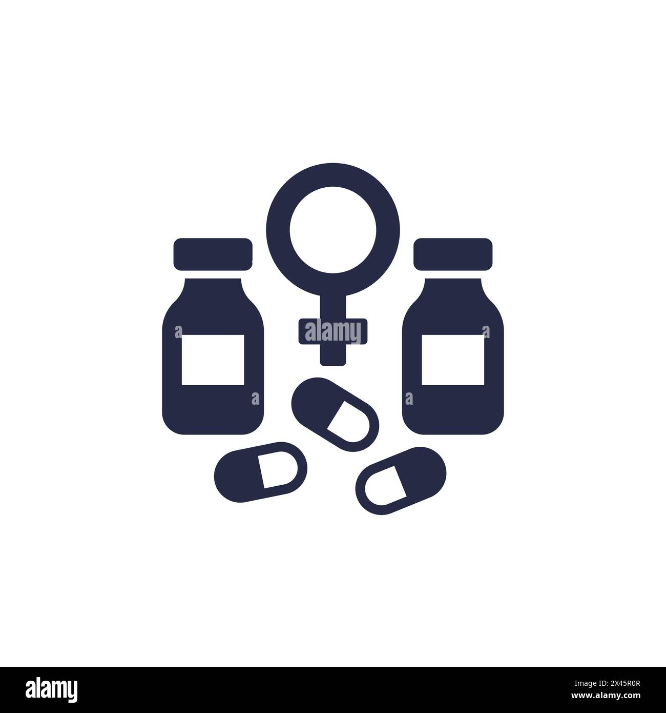 Hormone replacement therapy medical Cut Out Stock Images & Pictures - Alamy