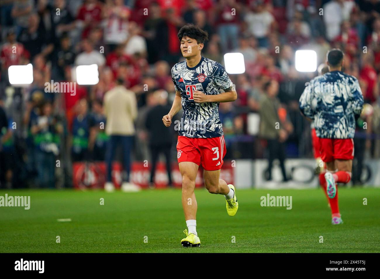 Munich, Germany, April 30th 2024: Minjae Kim (3 Bayern Munich) during ...