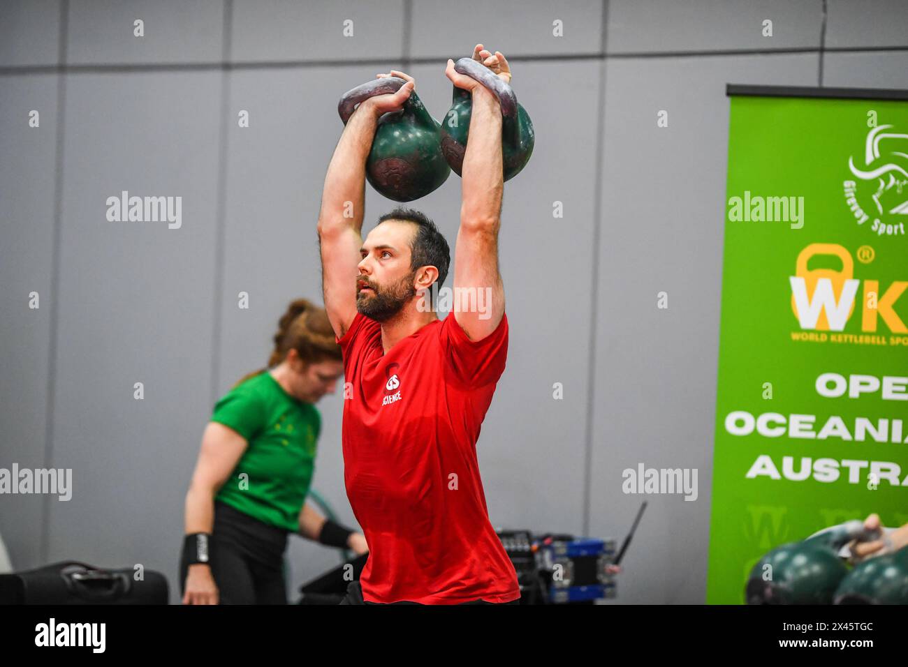 Master of Sport and Australia's top kettlebell athlete James Ross is ...