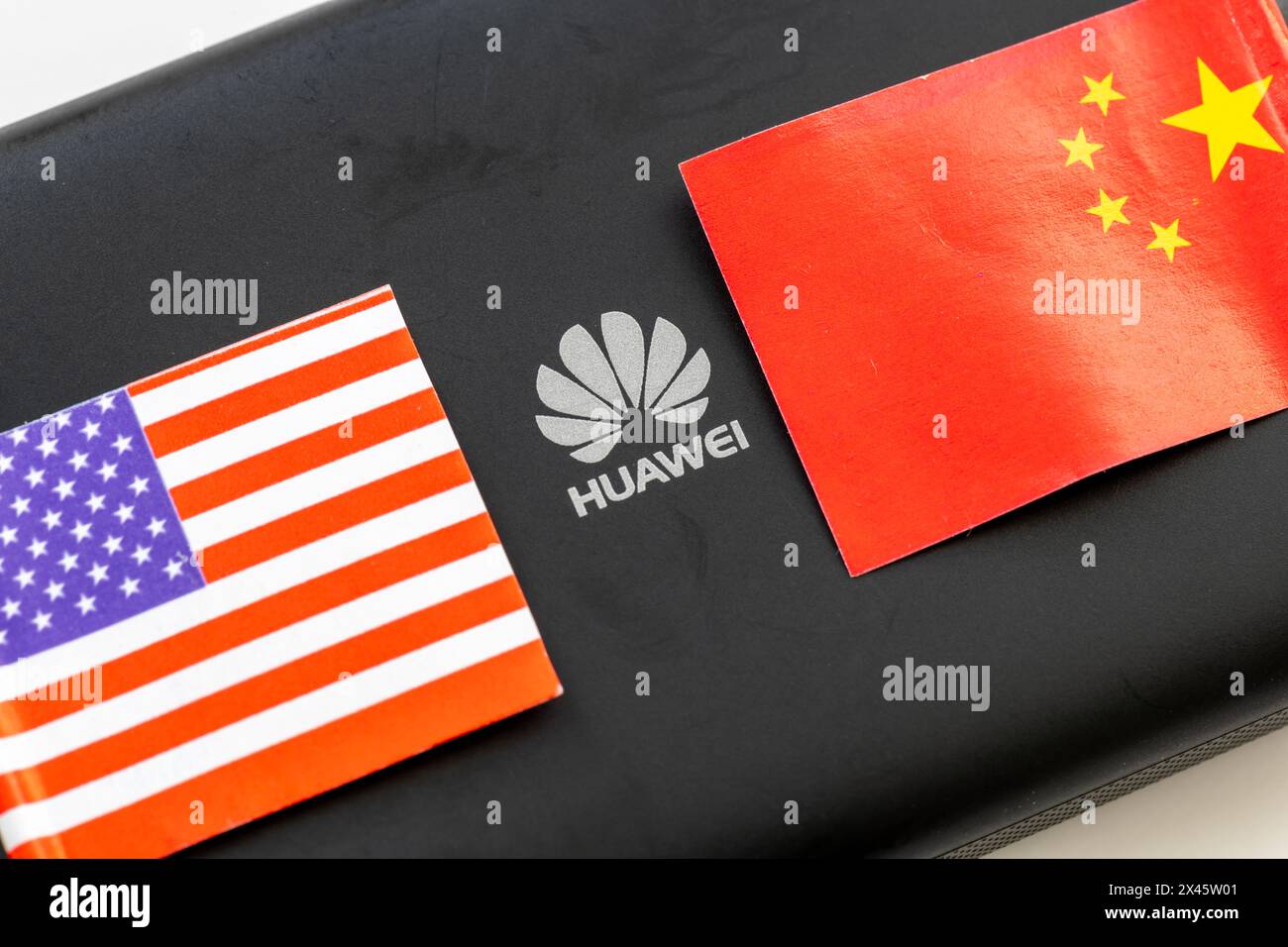 London. UK- 04.26.2024. A technology political economic concept. The a ...