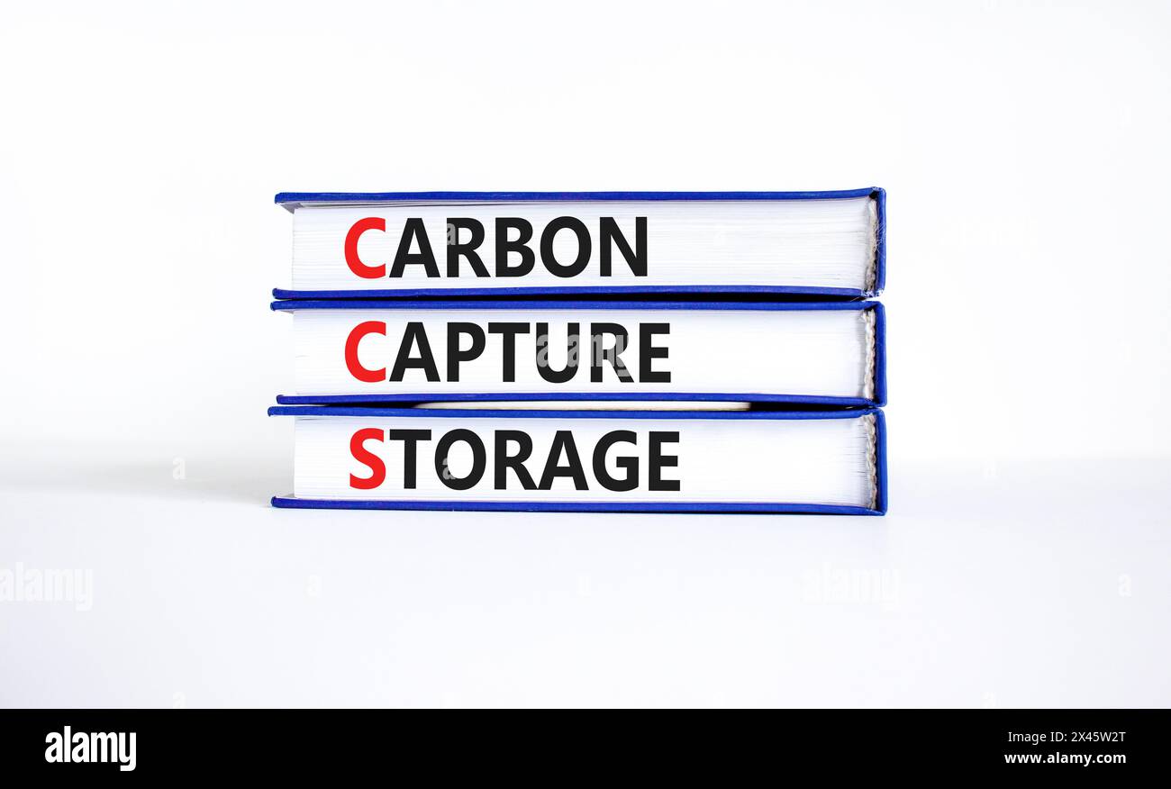 Ccs Carbon Capture Storage Symbol Concept Words Ccs Carbon Capture