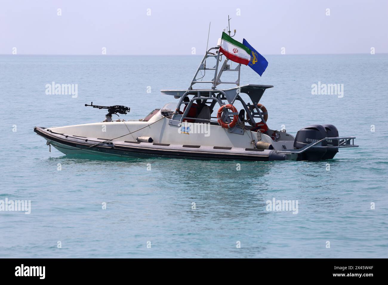 Persian Gulf, Bushehr, Iran. 29th Apr, 2024. An Islamic Revolutionary ...
