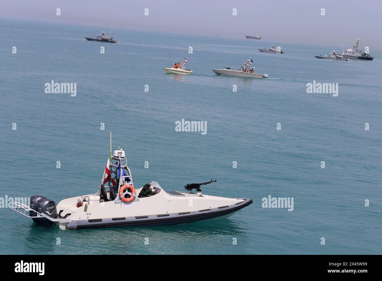 April 29, 2024, Persian Gulf, Bushehr, Iran: Islamic Revolutionary ...