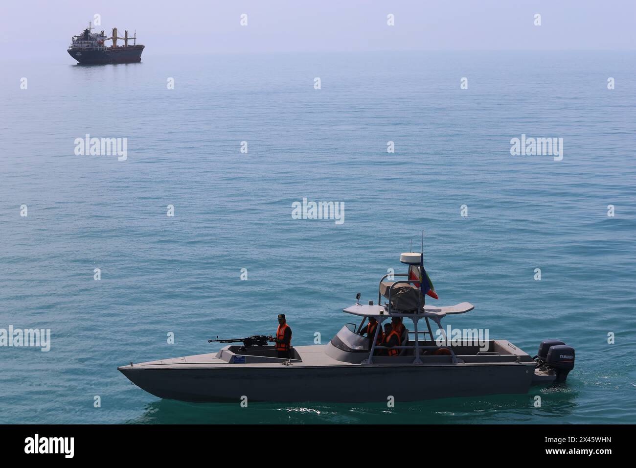 Persian Gulf, Bushehr, Iran. 29th Apr, 2024. An Islamic Revolutionary ...