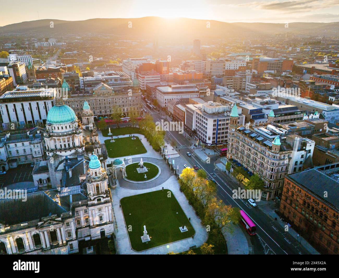 Aerial views of the city hi-res stock photography and images - Alamy