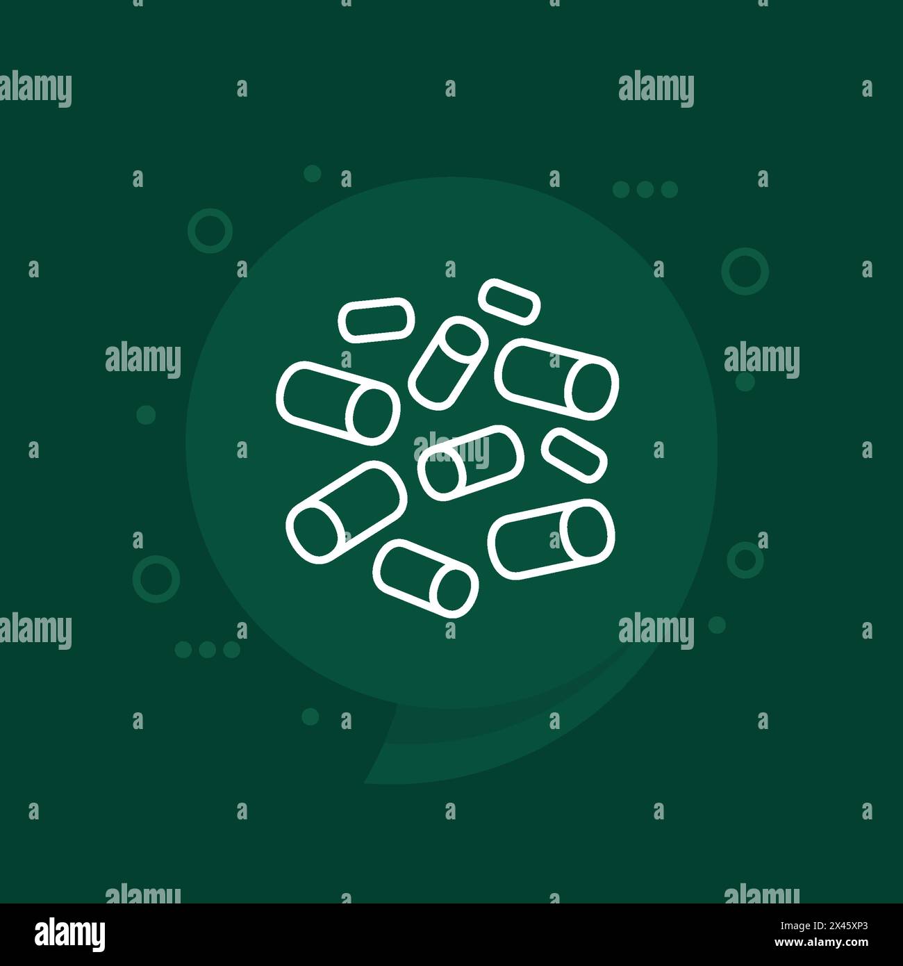 Plant biomass energy line Stock Vector Images - Alamy