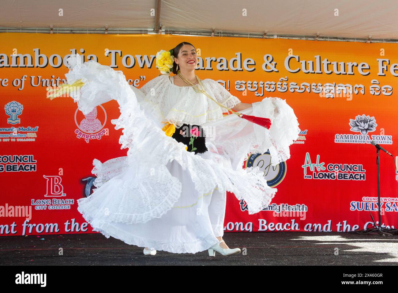 Cambodian town parade long beach hi-res stock photography and images ...