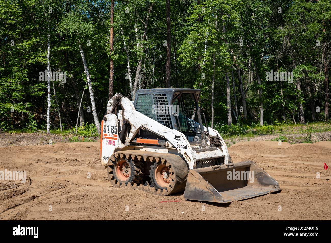 Bobcat tires hi-res stock photography and images - Alamy