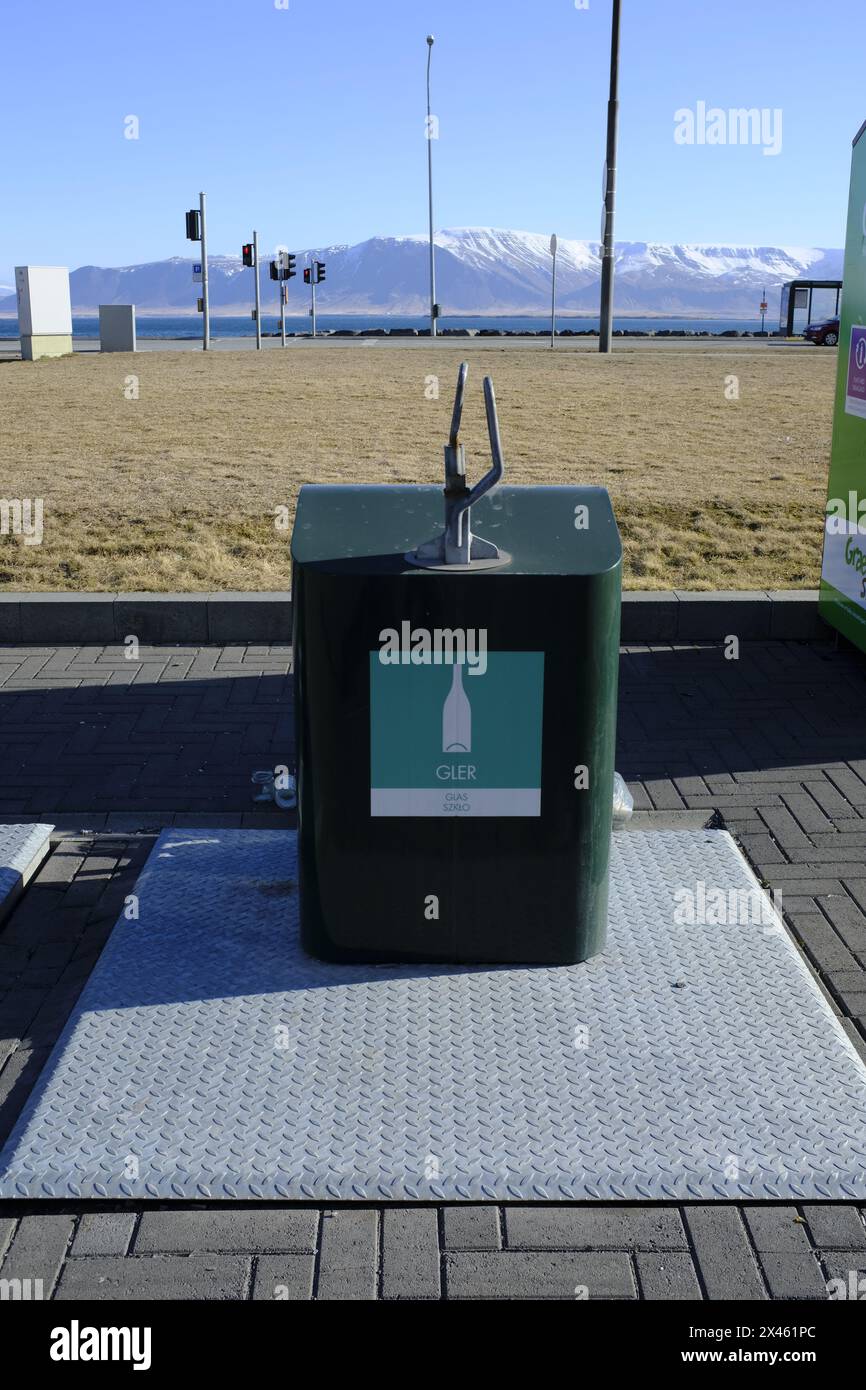 Reykjavik iceland recycling hi-res stock photography and images - Alamy