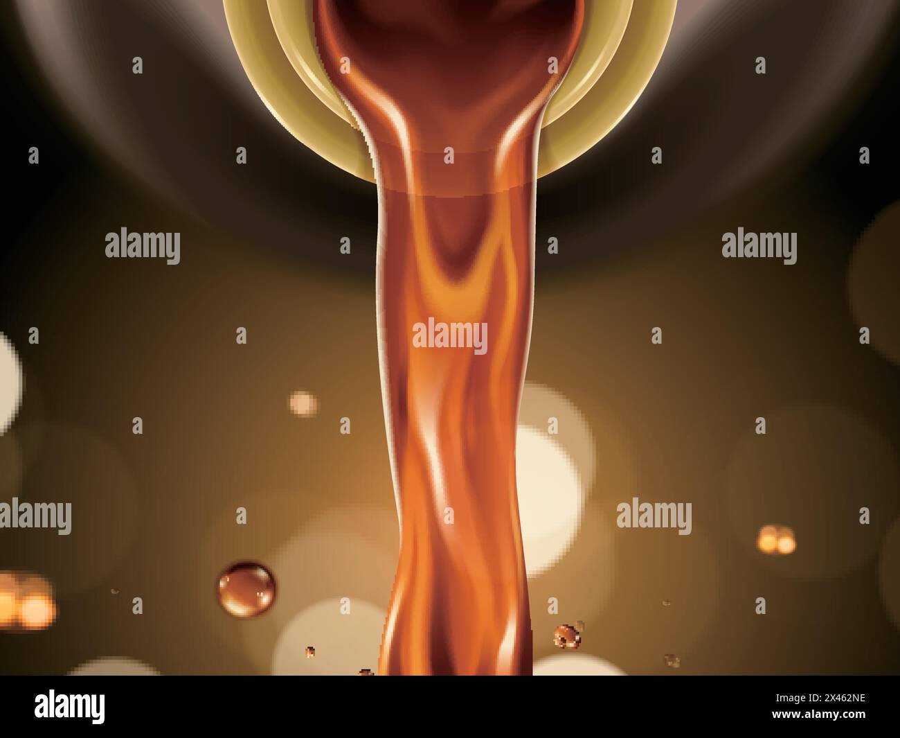 Pouring from bottle Stock Vector Images - Alamy