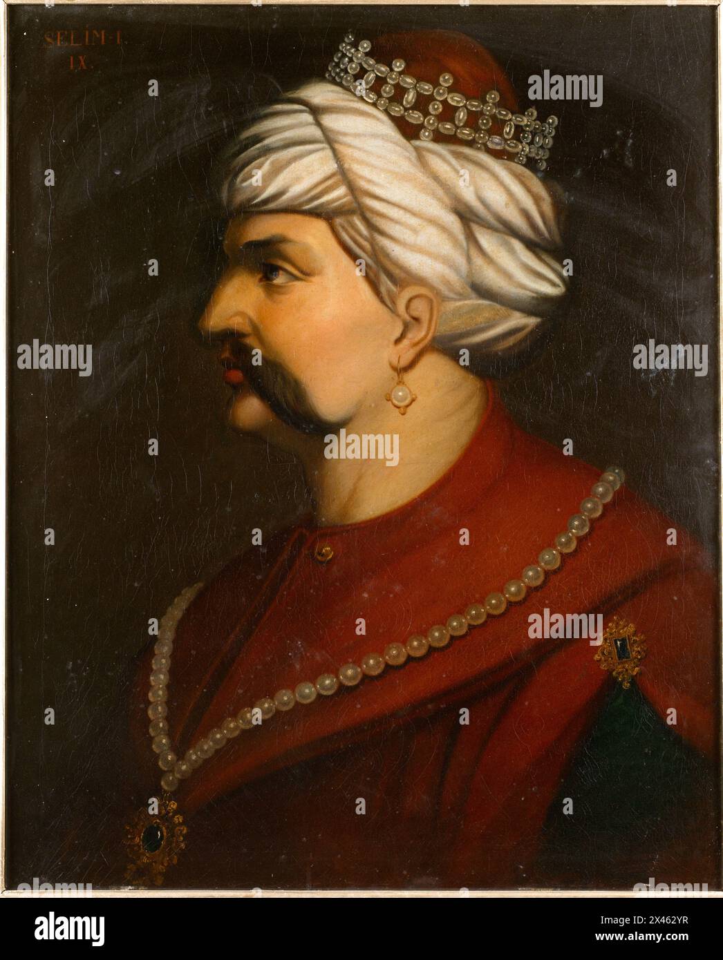 Sultan Portraits: Yıldırım Bayezid, Sultan Selim II, Sultan Murad II, Yavuz Sultan Selim Stock ...