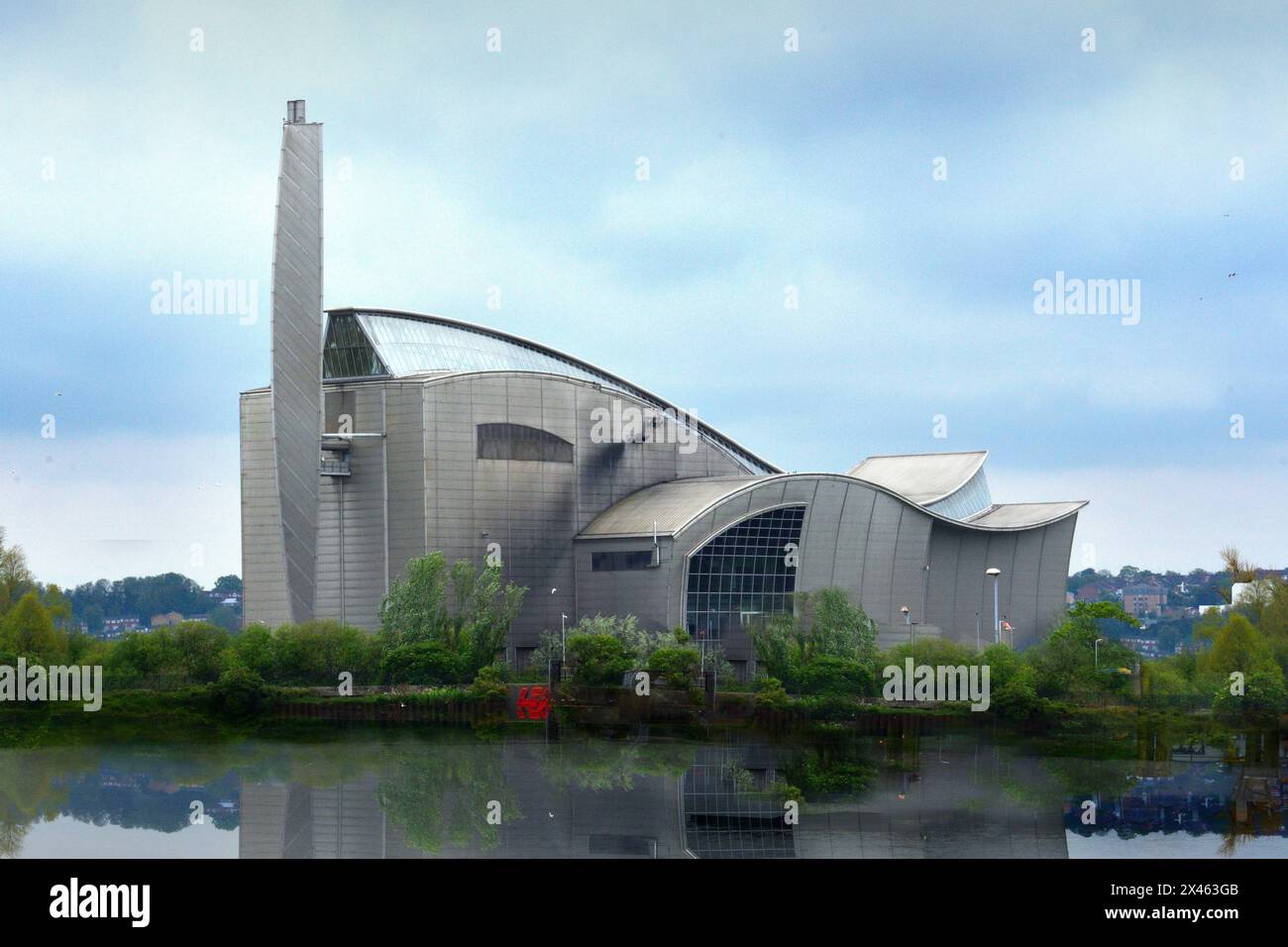 Crossness treatment works. Thames Water Stock Photo - Alamy