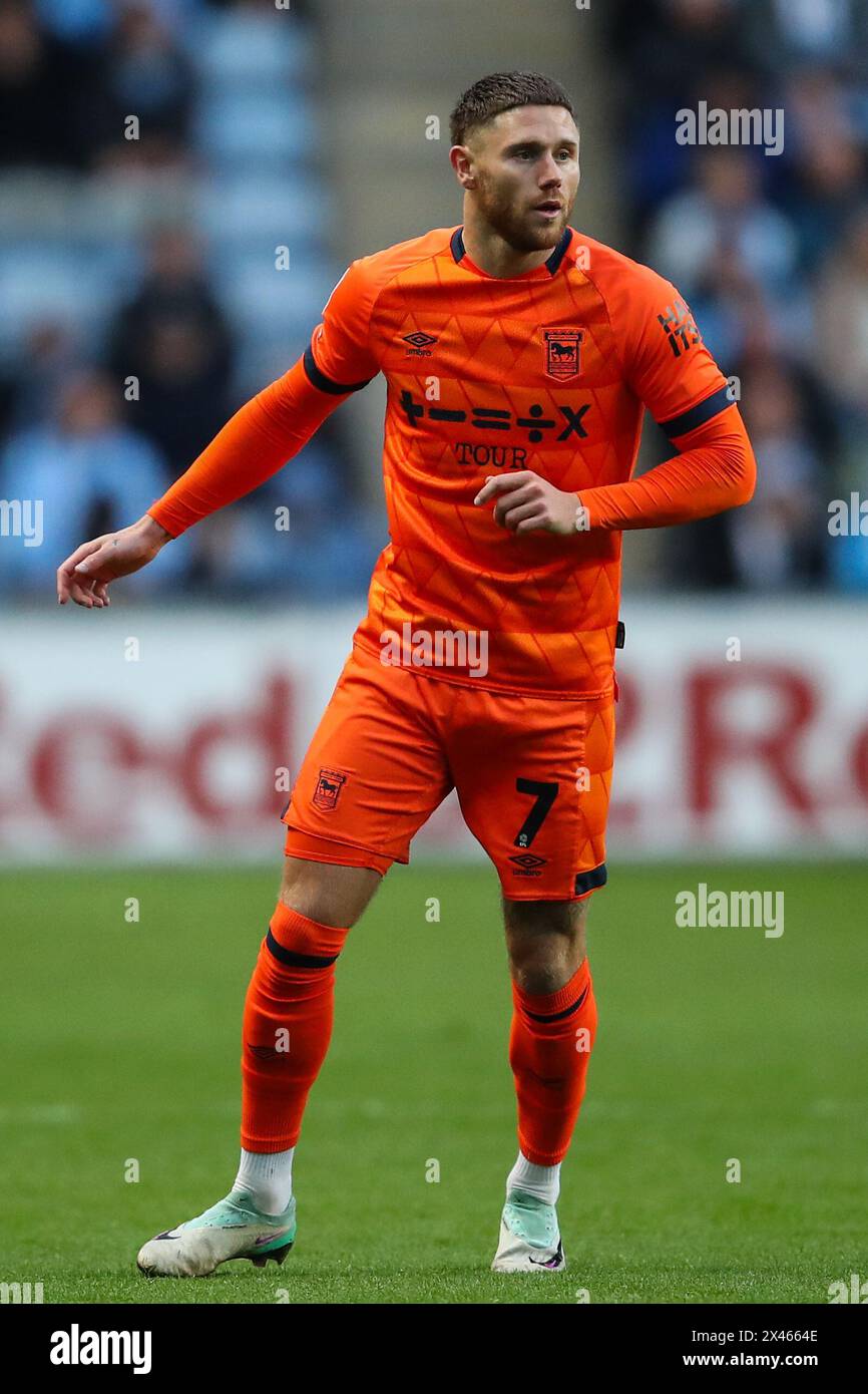 Wes Burns of Ipswich Town during the Sky Bet Championship match ...