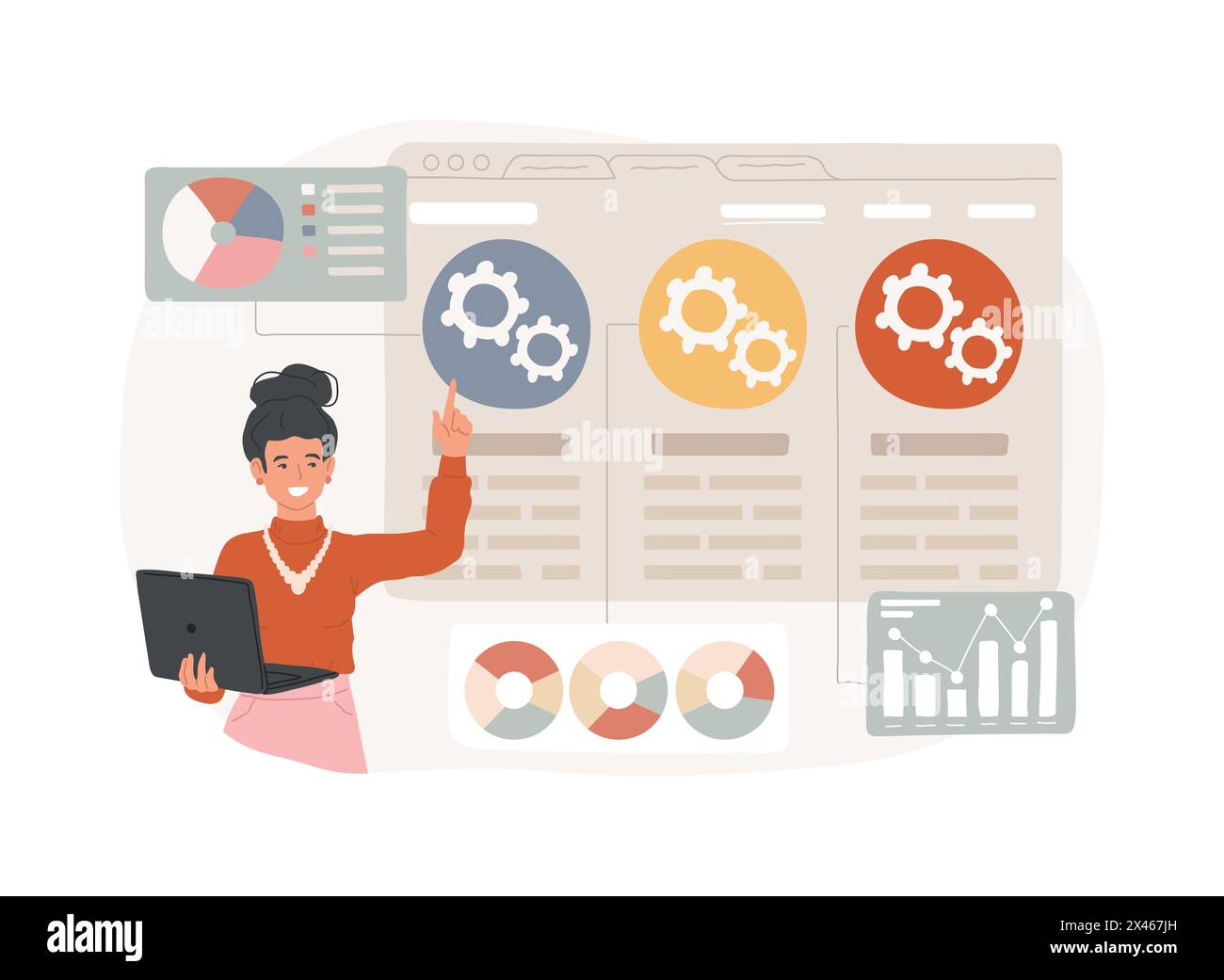 Services isolated concept vector illustration Stock Vector Image & Art ...