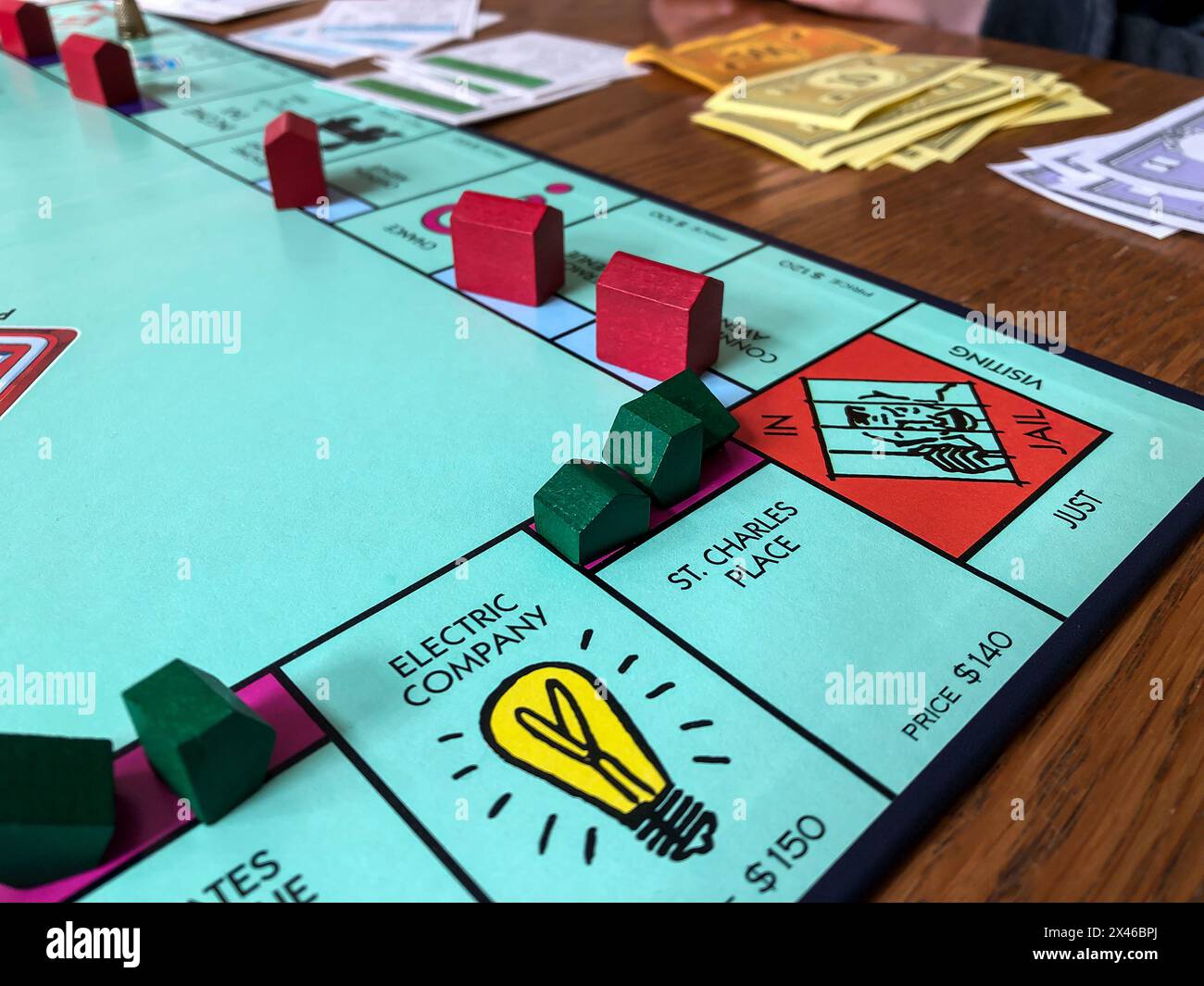 Monopoly game board hi-res stock photography and images - Alamy