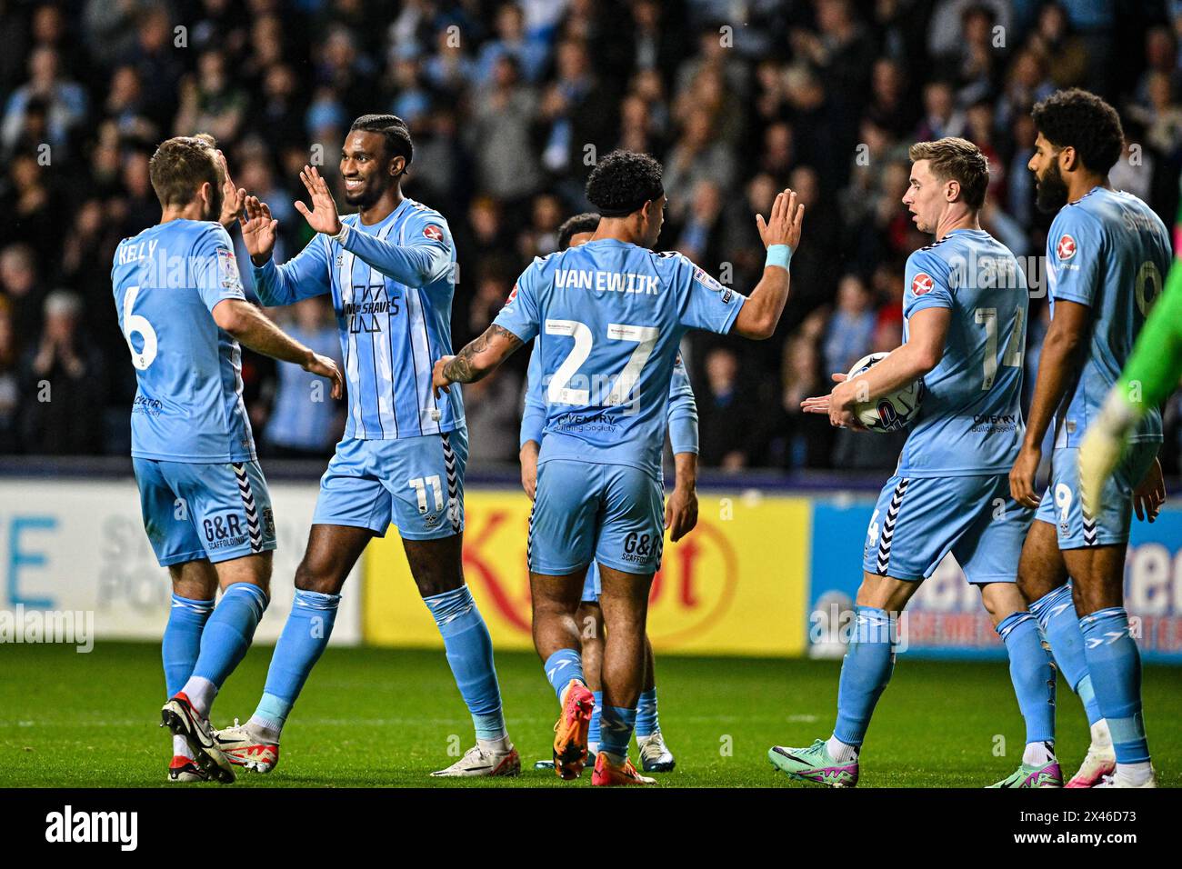 30th April 2024; Coventry Building Society Arena, Coventry, England ...